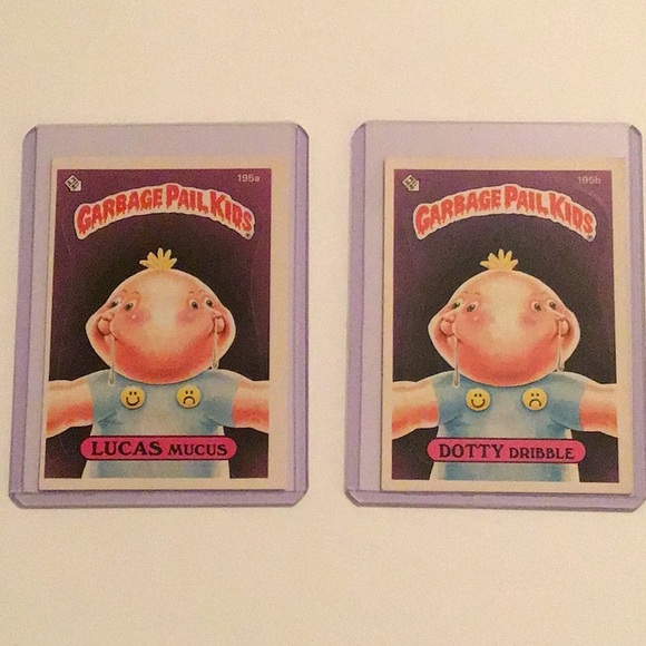 Garbage Pail Kids | Other | 986 Garbage Pail Kids Cards Lucas Mucus 195 ...